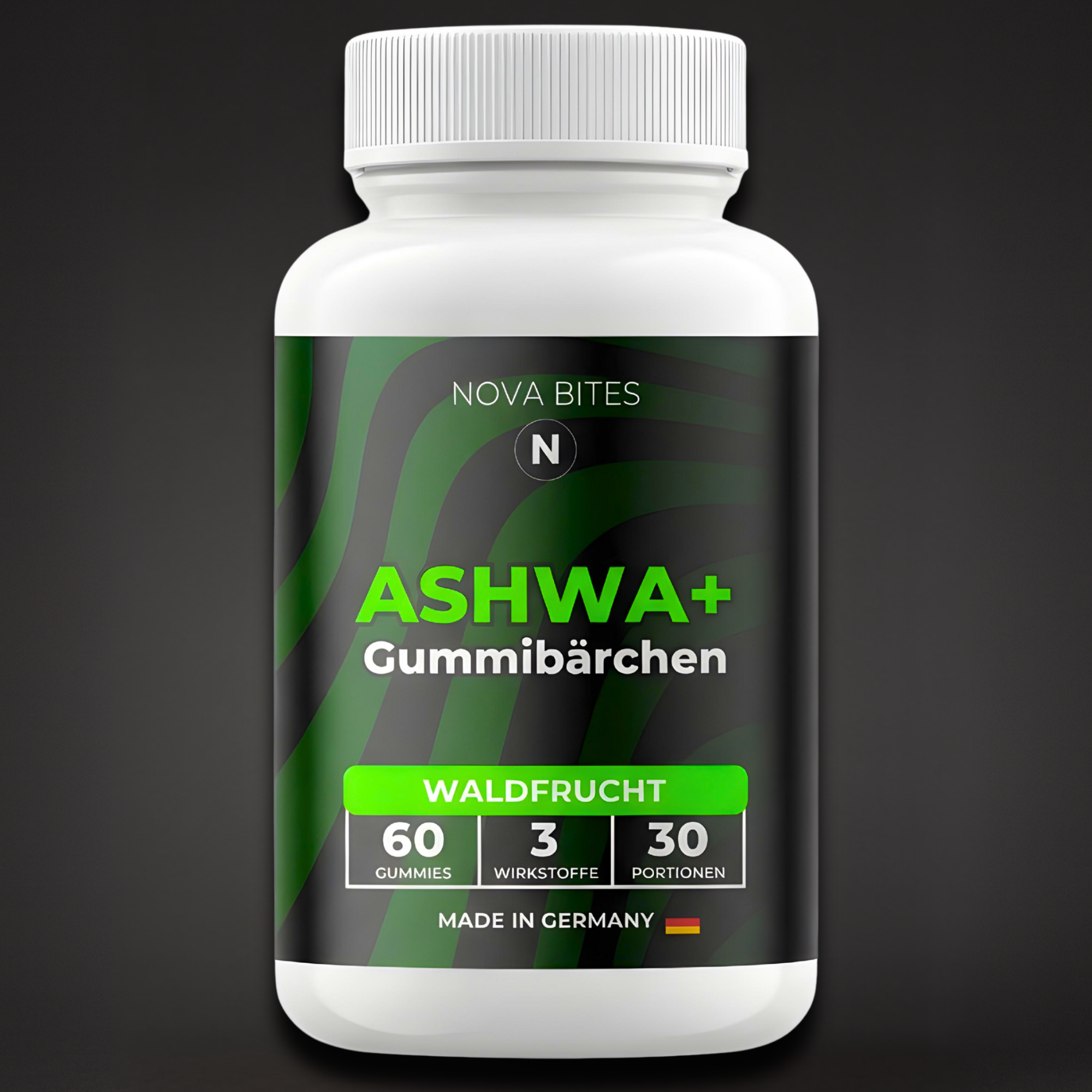 Ashwagandha KSM-66® Gummibärchen – Nova Bites